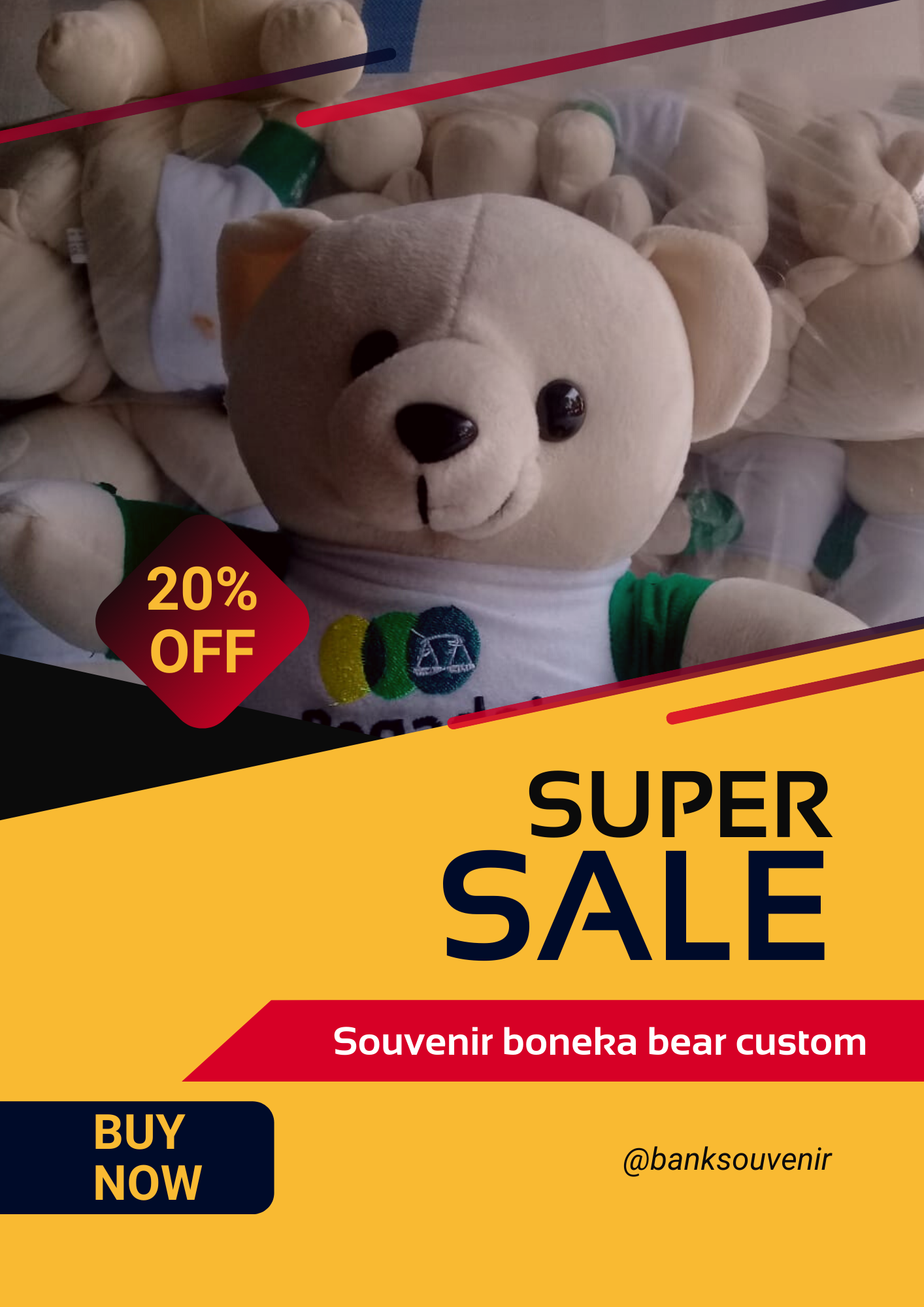 Jual Boneka Custom Indonesia Harga Murah Langsung Pengrajin - Bank Souvenir
